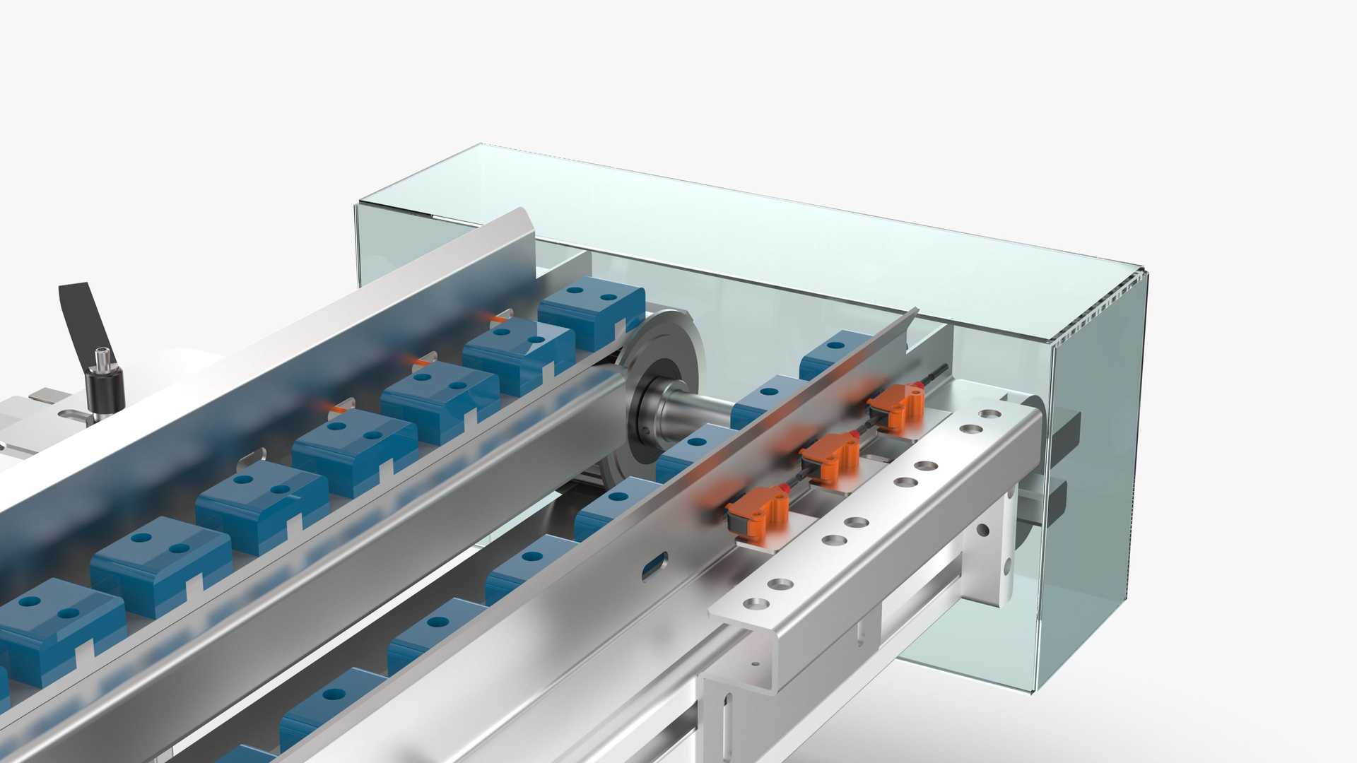 modelo 3d Línea transportadora de correa gratis - TurboSquid 2160660