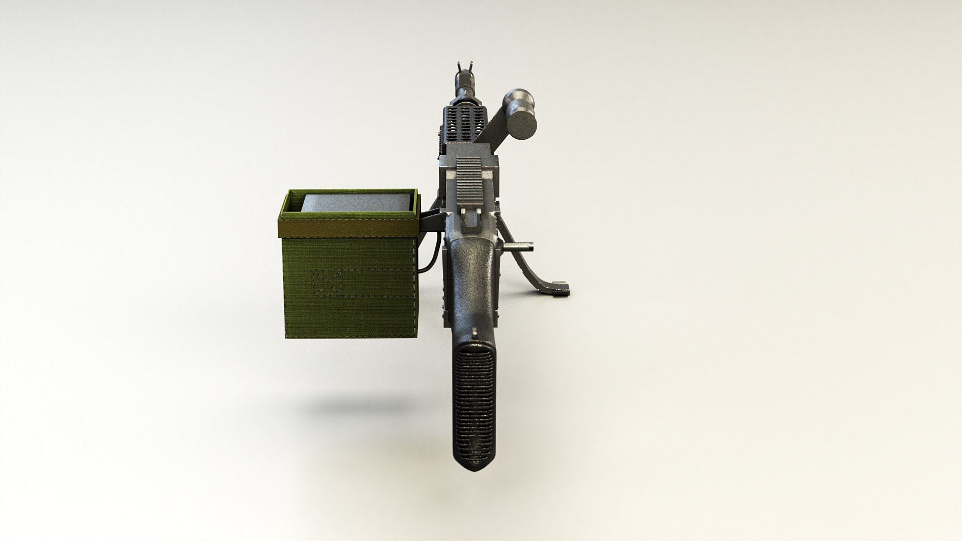 M240 Machine Gun 3D Model - TurboSquid 2321822