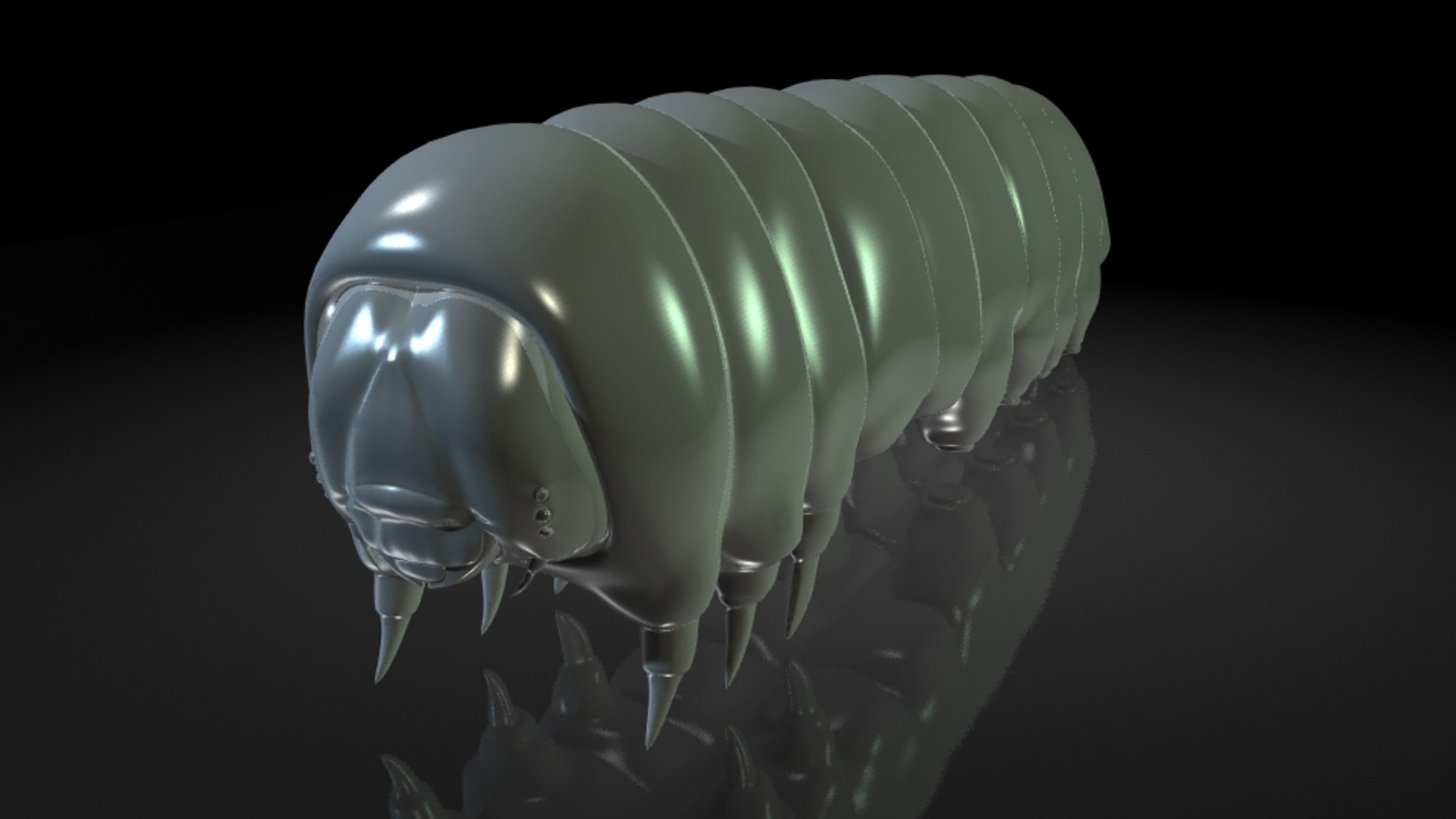 3D Larva Butterfly - TurboSquid 1318894