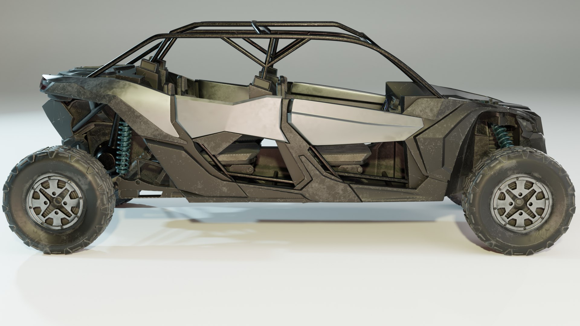 3D Buggy Car Model - TurboSquid 1718556