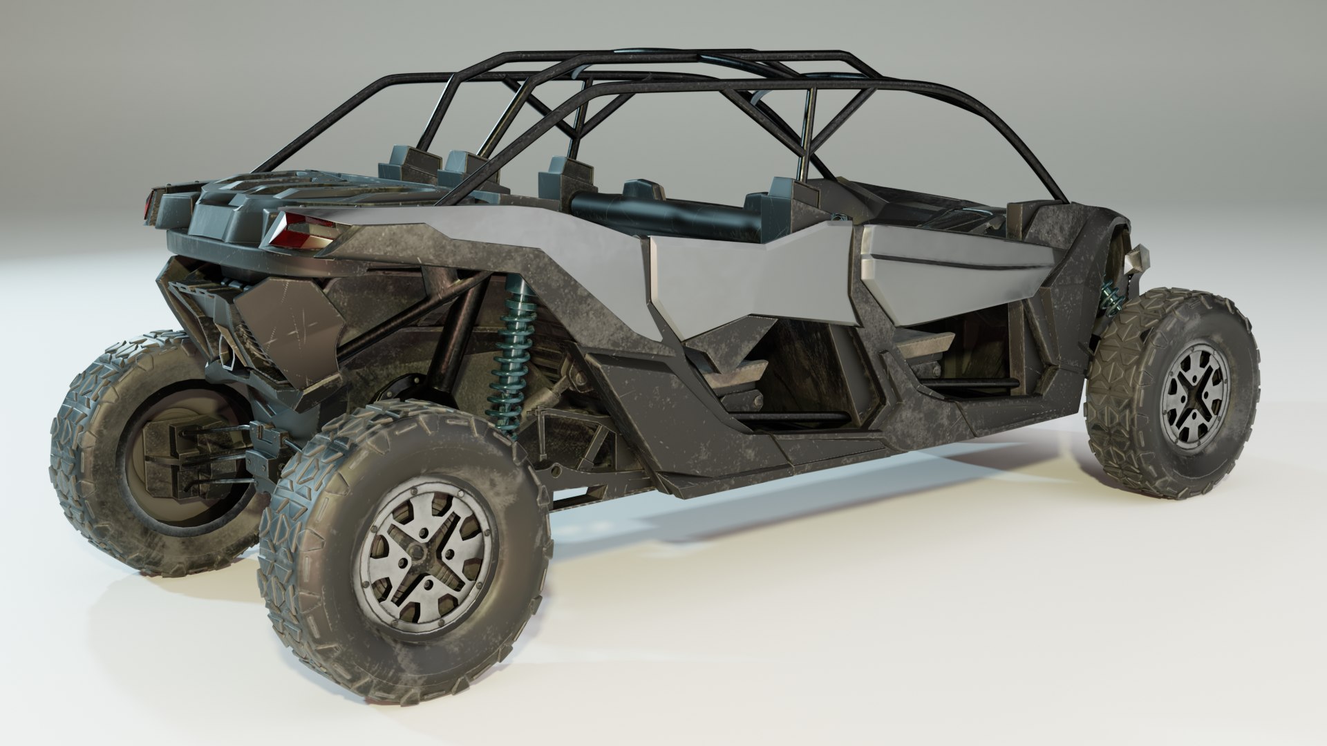 3D Buggy Car Model - TurboSquid 1718556