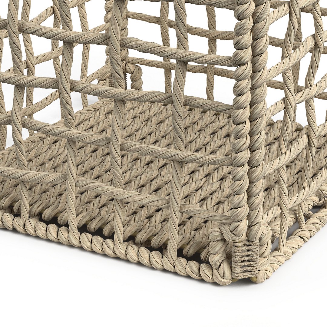 Janice Basket 30cm RendezVousDeco 3D Model - TurboSquid 2224254
