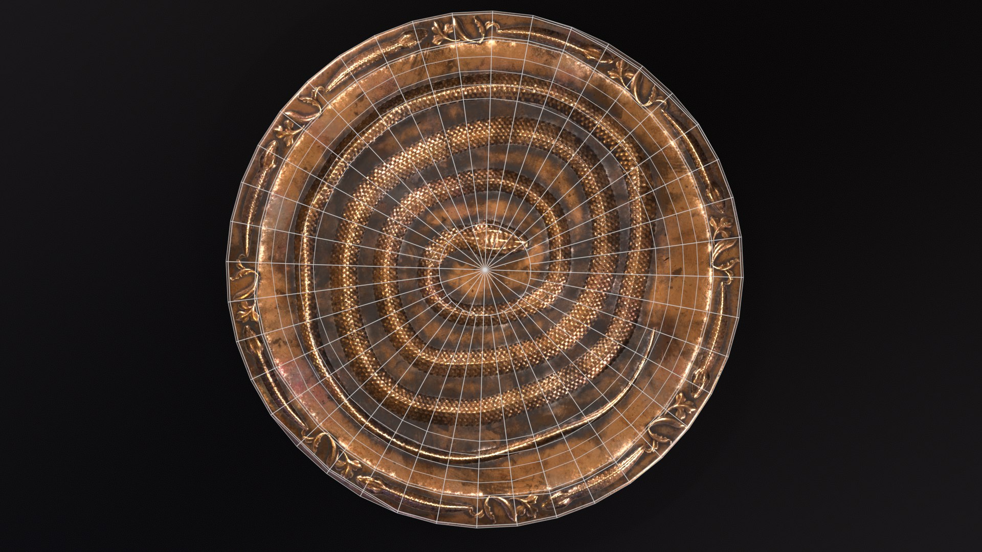 3D Snake King Plate Model - TurboSquid 2150159