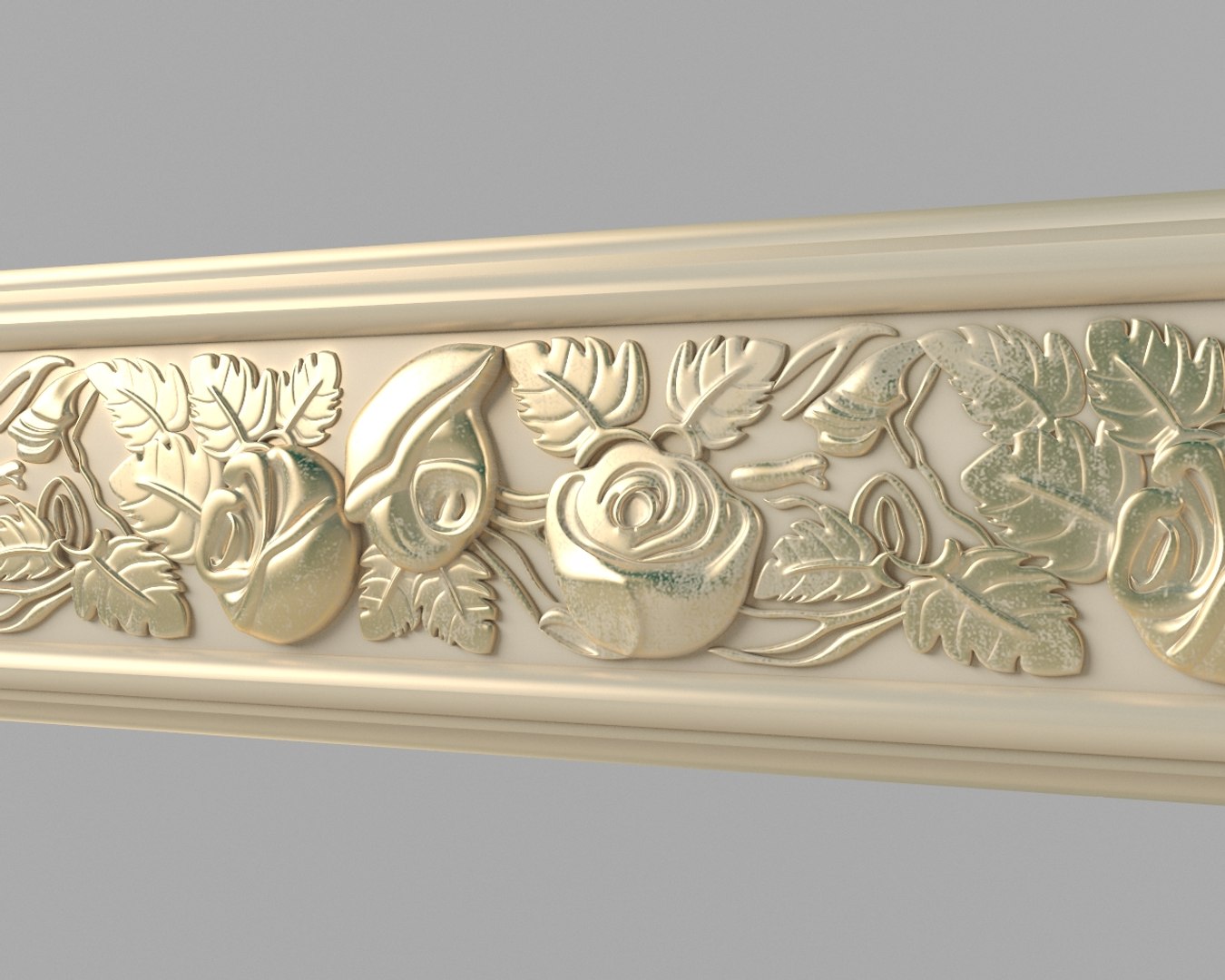 3d Classical Moulding 01 Model