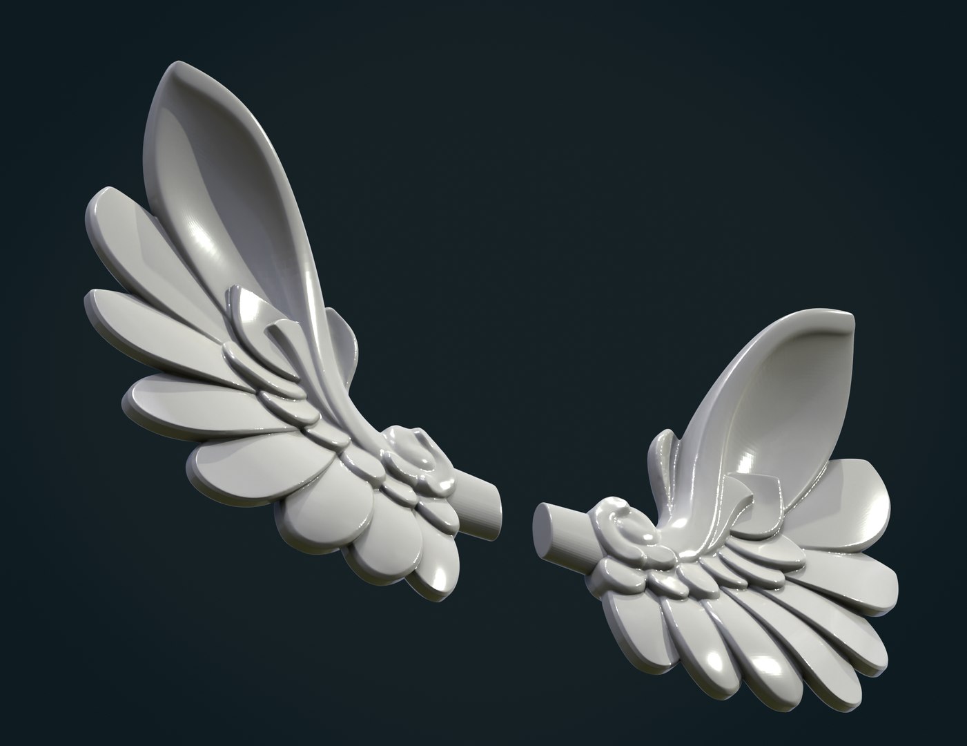 3D Model Print Ready Wings - TurboSquid 1972322