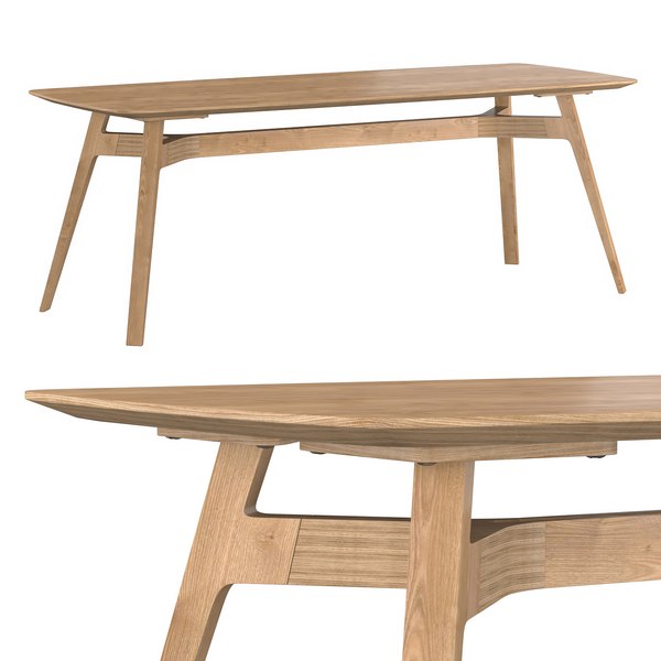Q table 200 3D model - TurboSquid 1634027
