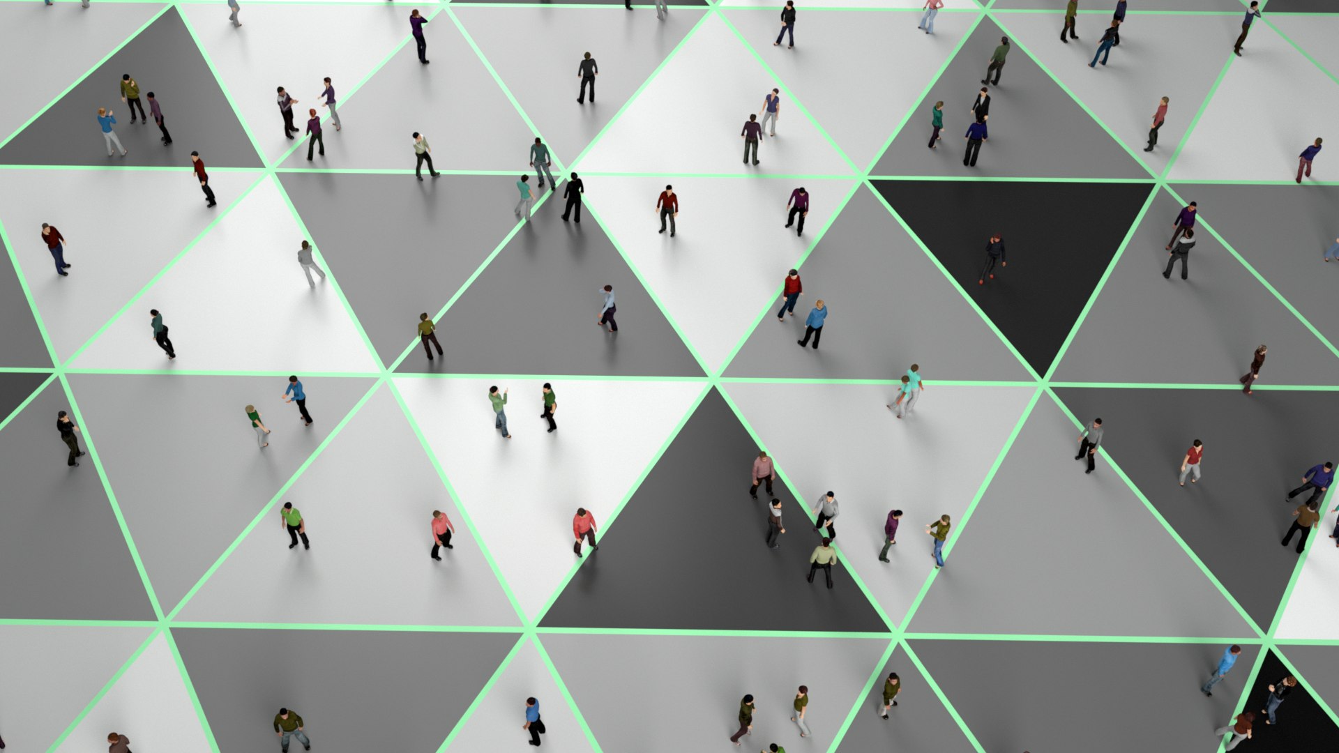 3D Low Poly Animated People Pack - 400 Pieces Low-poly Animated ...