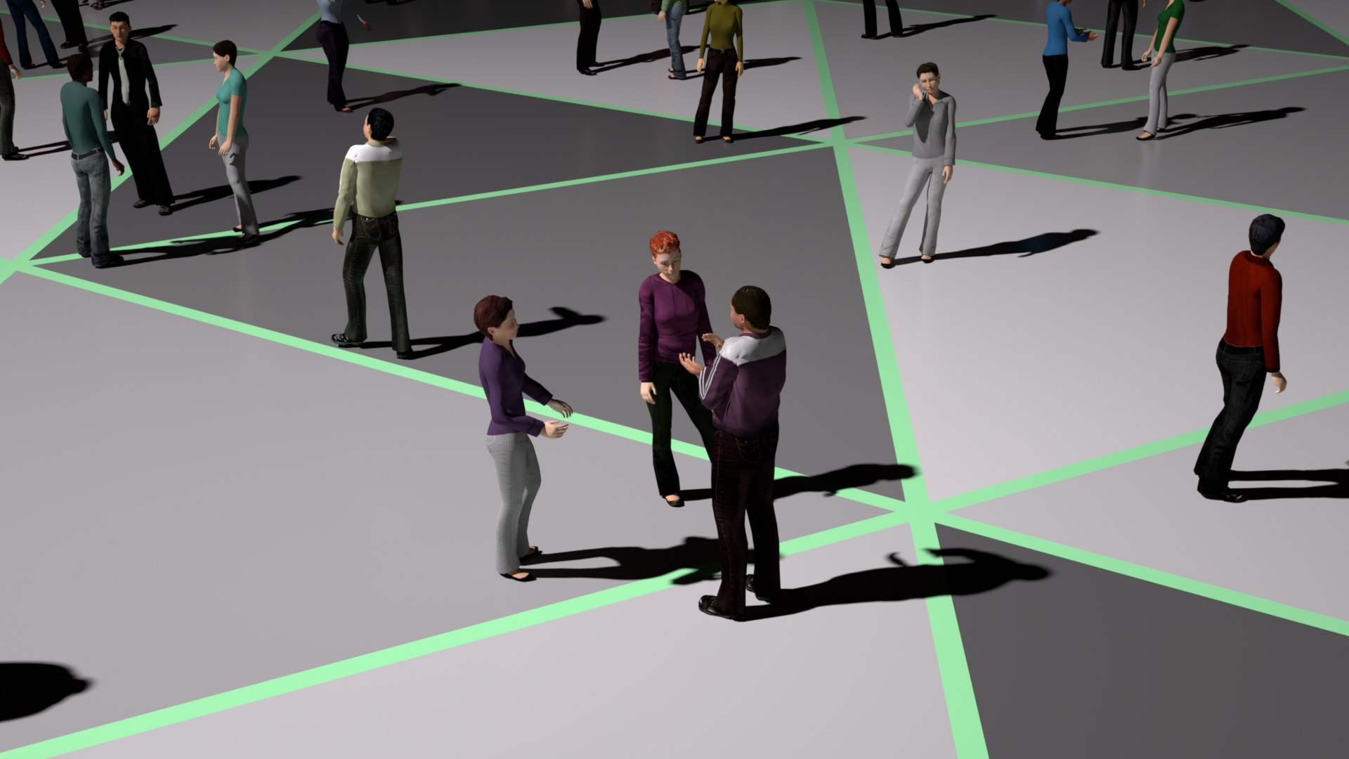 3D Low Poly Animated People Pack - 400 Pieces Low-poly Animated ...