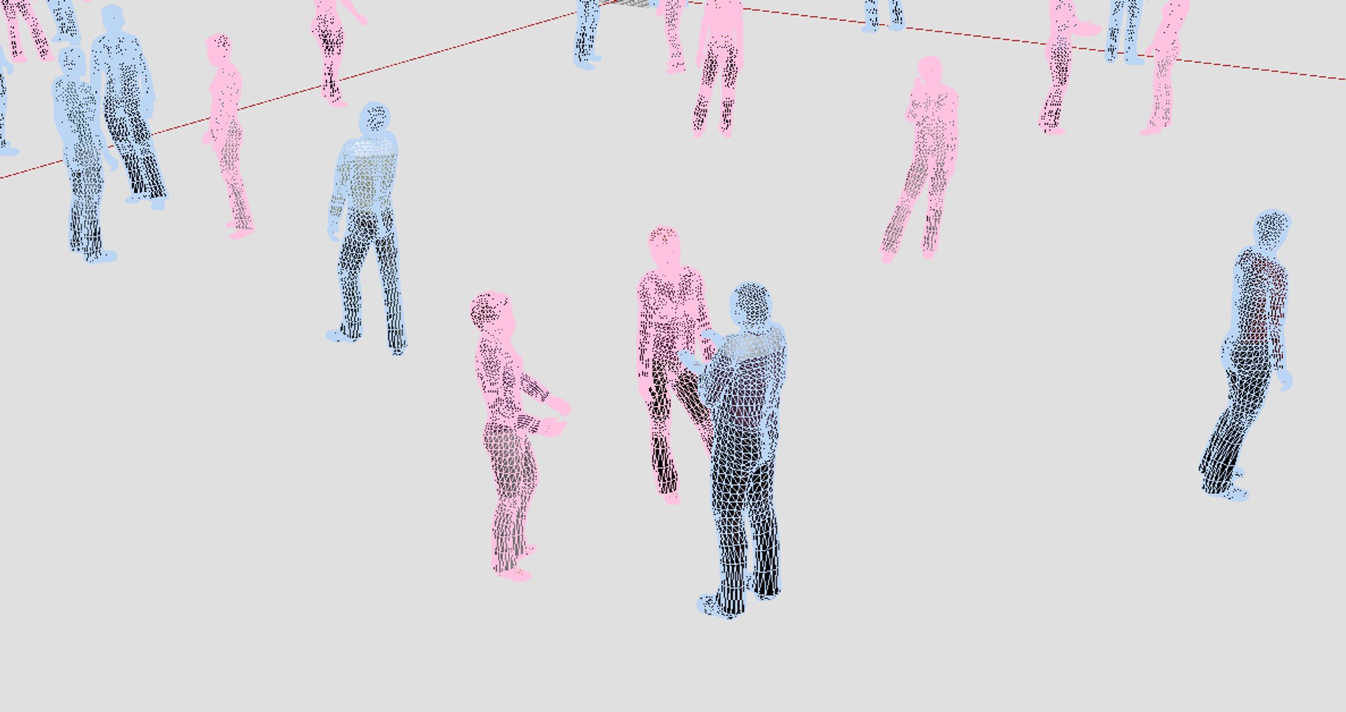 3D Low Poly Animated People Pack - 400 Pieces Low-poly Animated ...