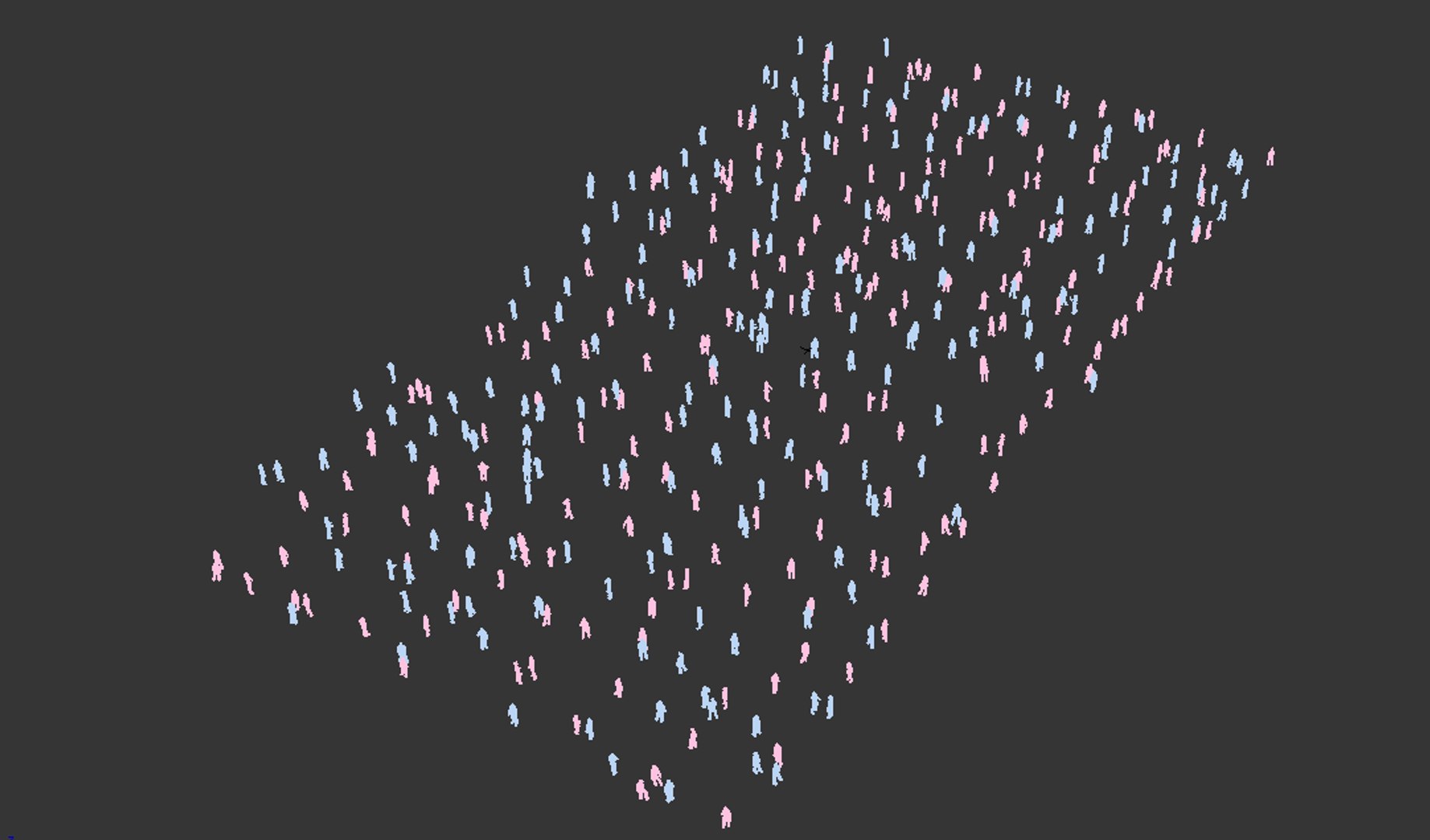 3D Low Poly Animated People Pack - 400 Pieces Low-poly Animated ...