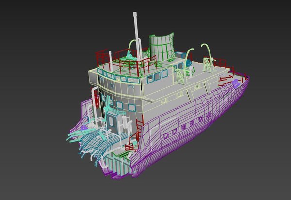 Half Ship Wreck 3D model - TurboSquid 1911364