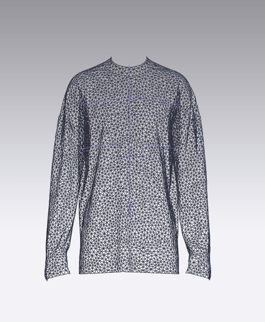 Female Knit Long Sleeve 3D Model - TurboSquid 2197586