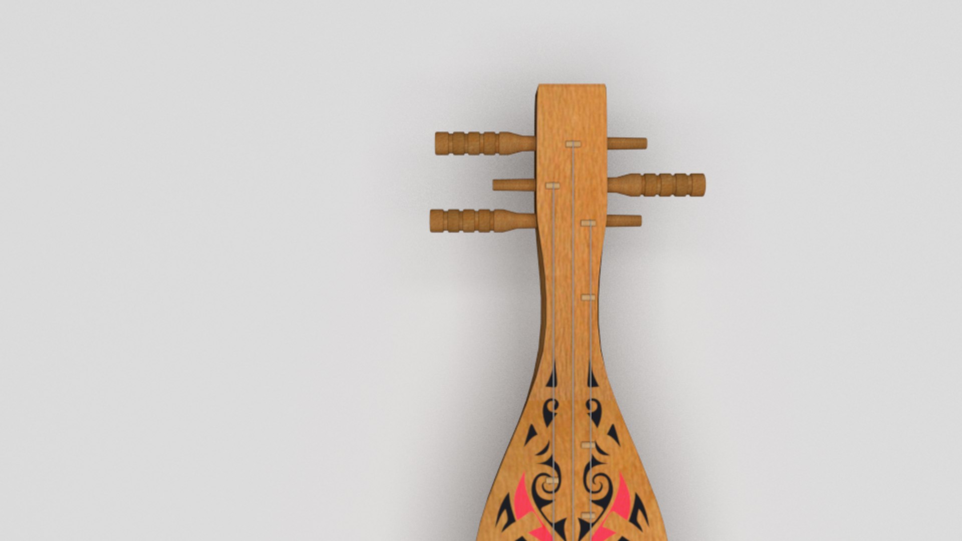 3d Sape Borneo Instruments Model