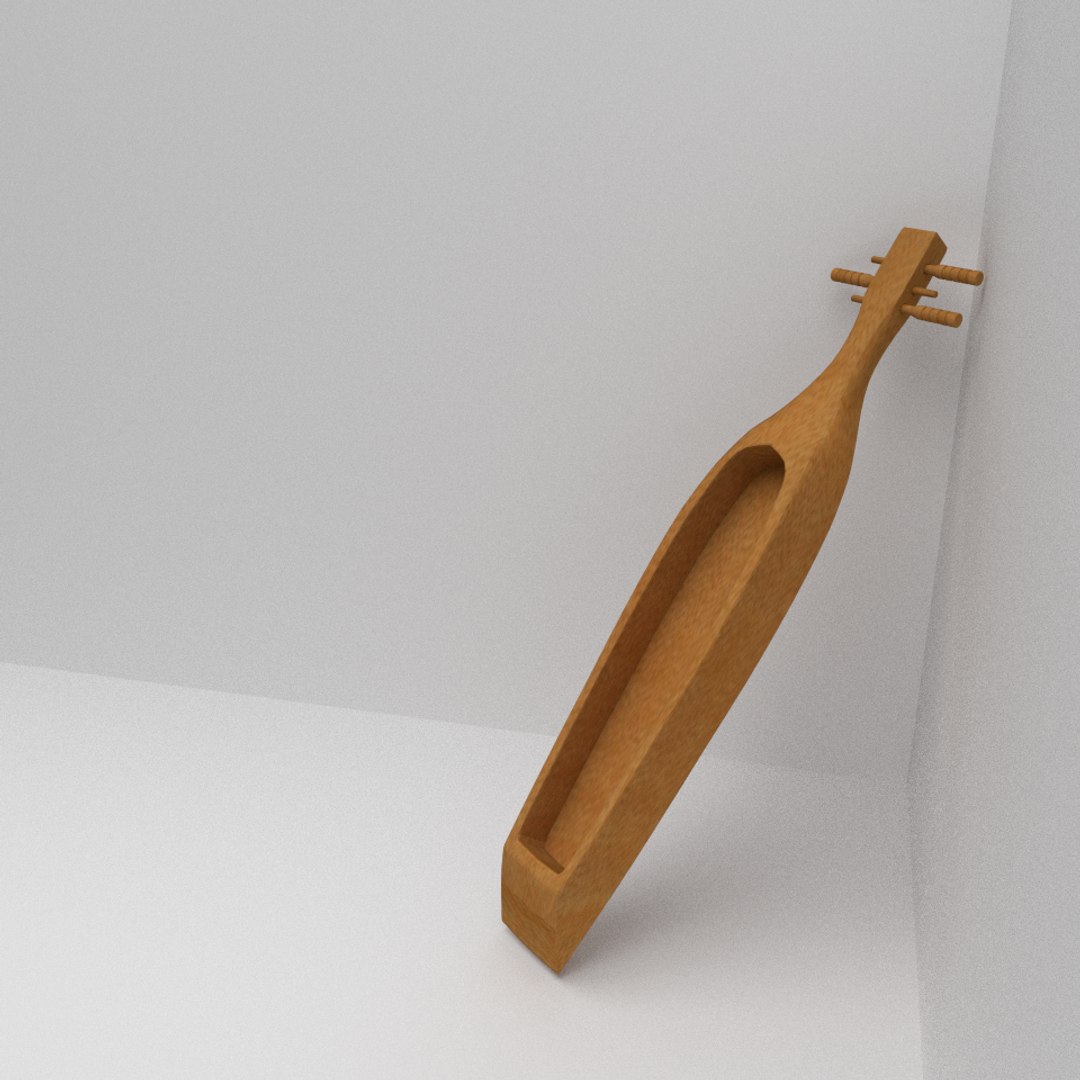 3d Sape Borneo Instruments Model