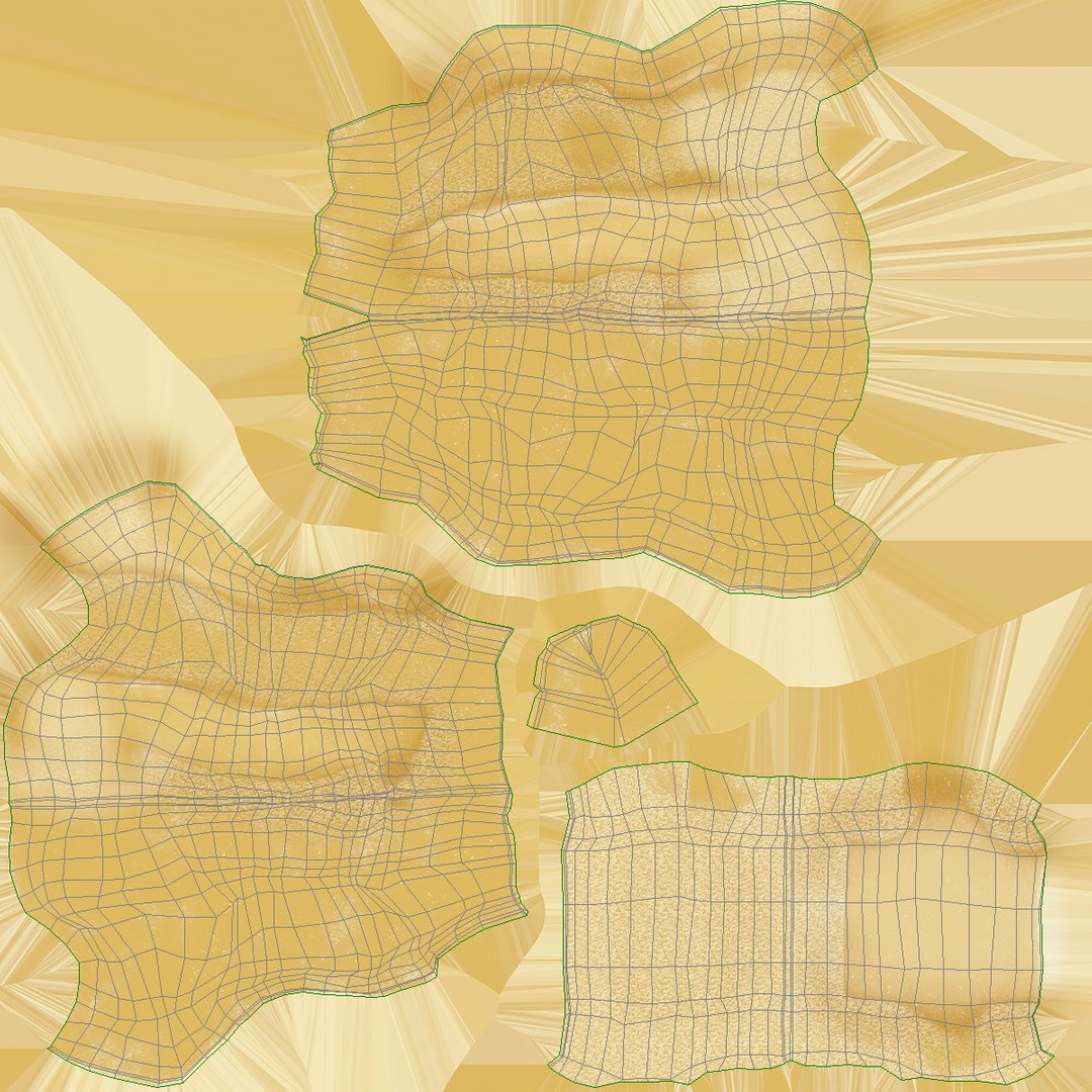 Rawhide Dog Chew Bone 3D Model - TurboSquid 2098644