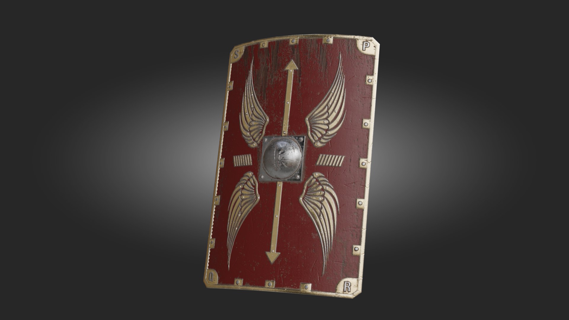 Roman Shield PBR Realistic Material 3D Model Model - TurboSquid 2316914