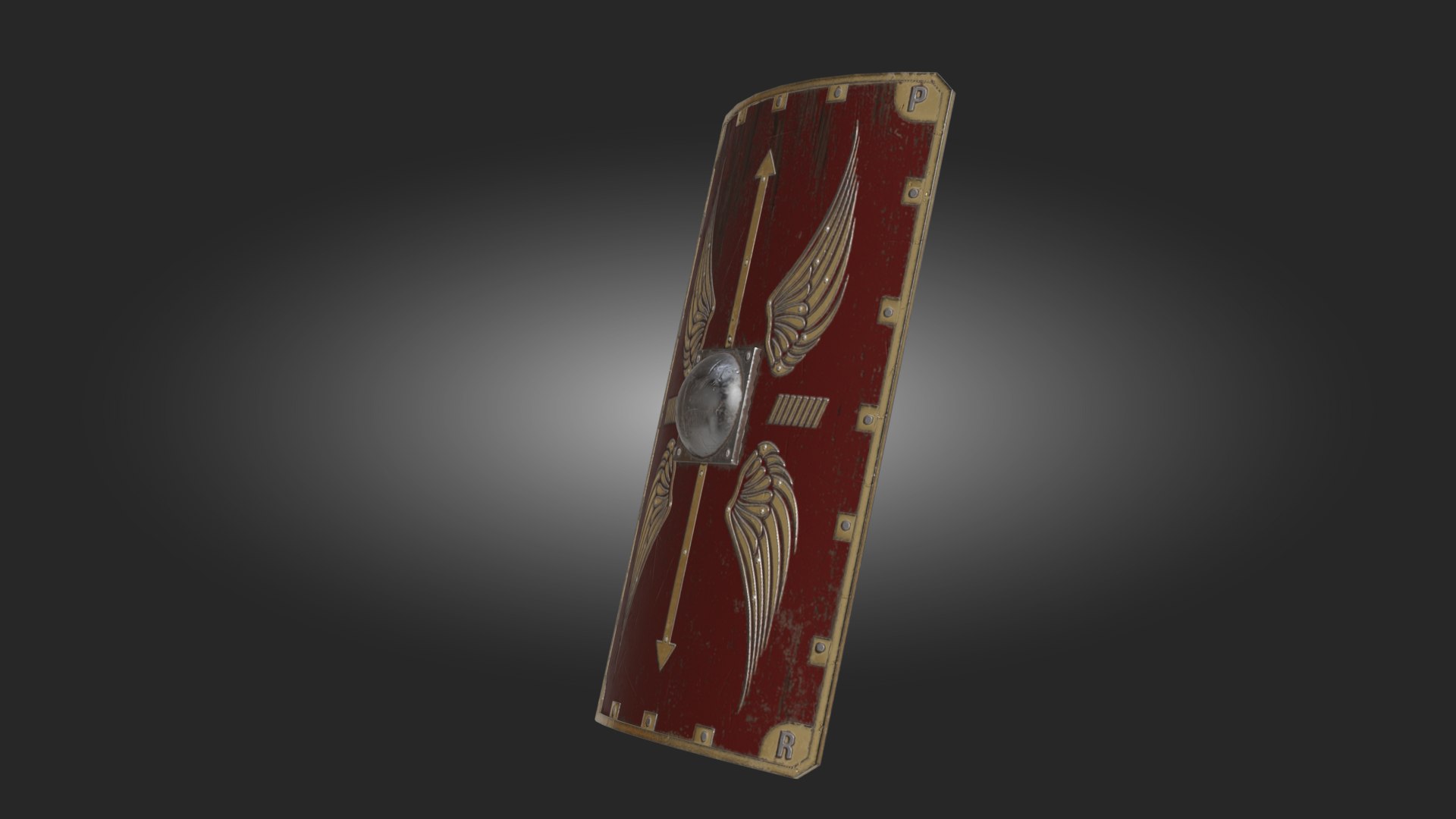 Roman Shield PBR Realistic Material 3D Model Model - TurboSquid 2316914