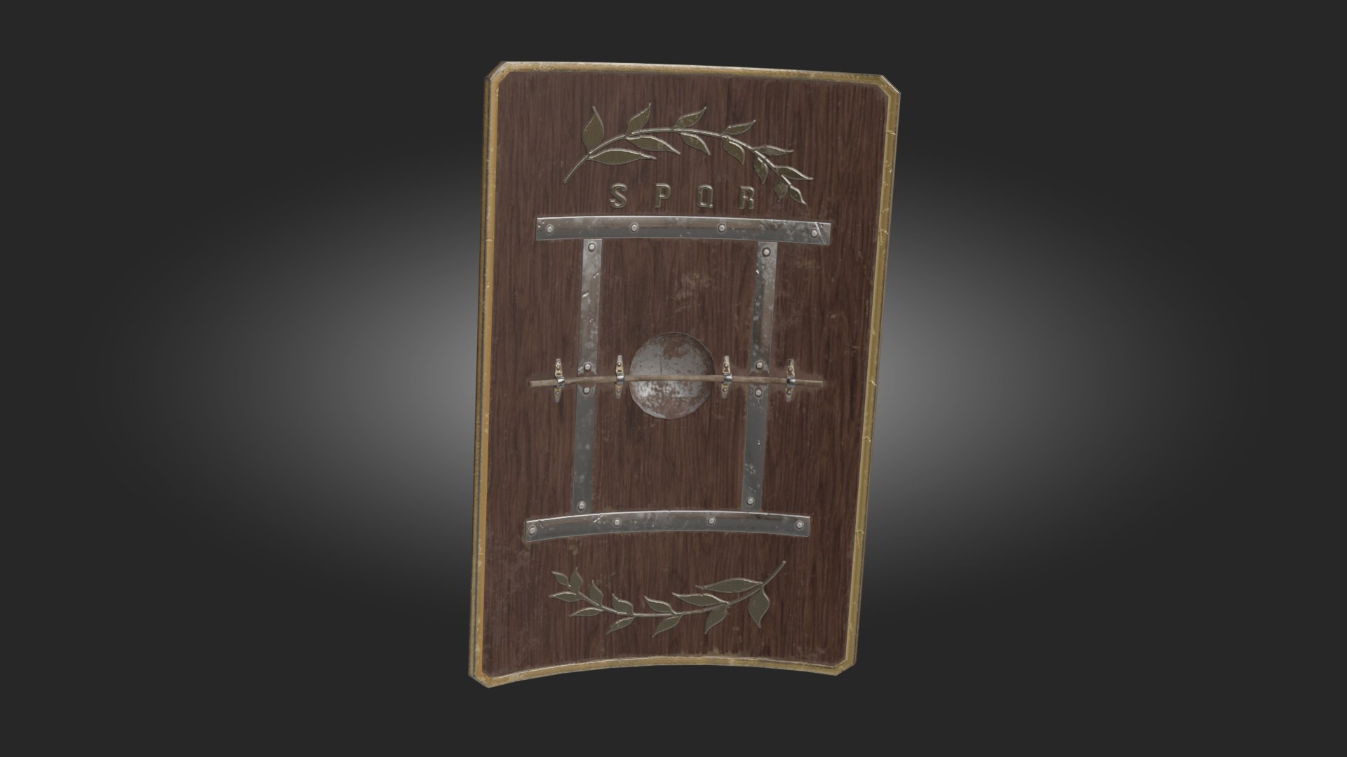 Roman Shield PBR Realistic Material 3D Model Model - TurboSquid 2316914