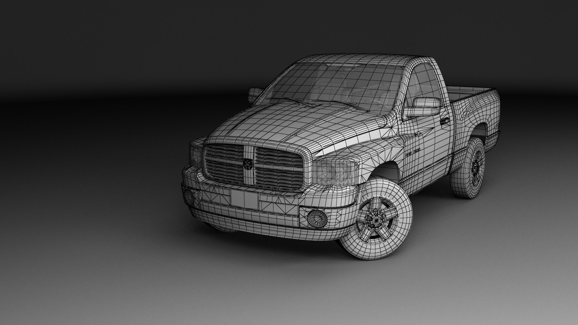 3D 2002 Dodge Ram Sport - TurboSquid 1781078
