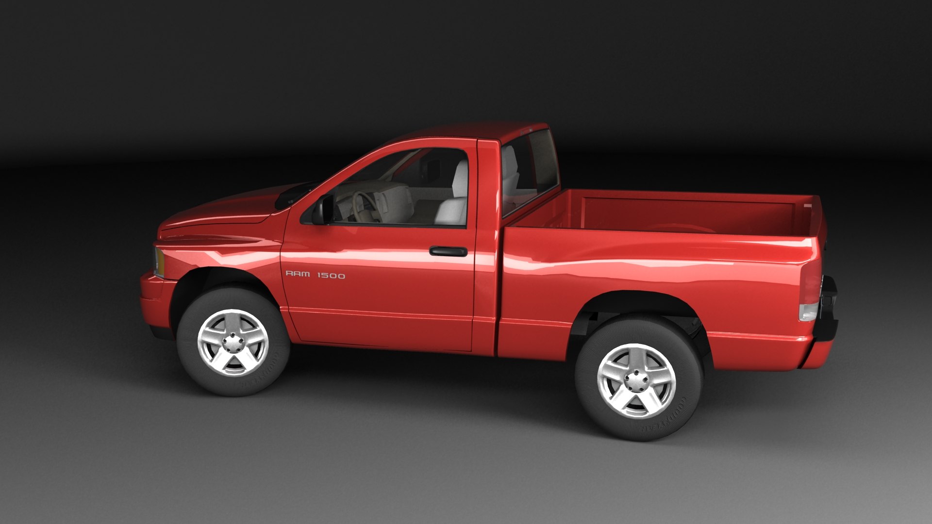 3D 2002 Dodge Ram Sport - TurboSquid 1781078