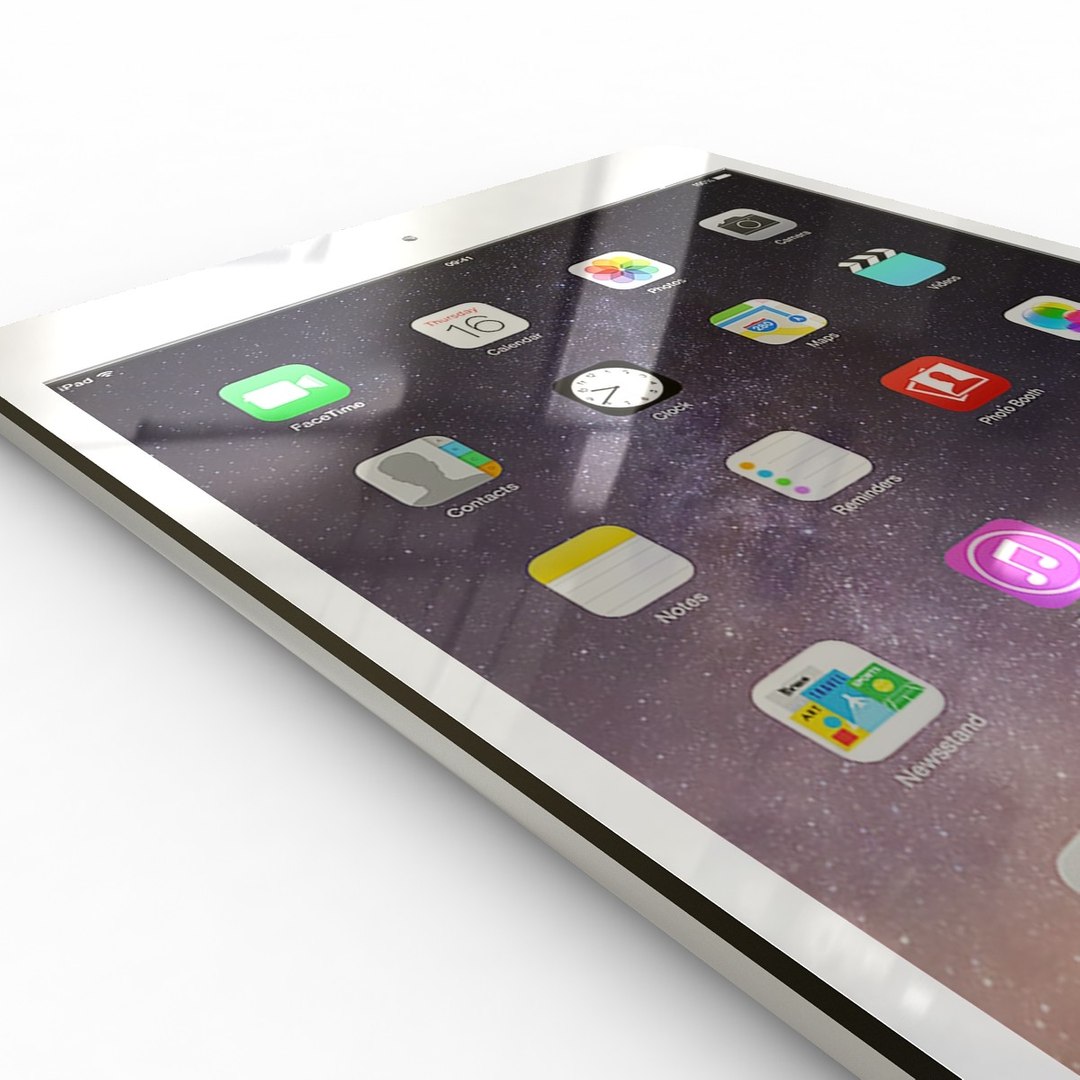 Apple Ipad Mini 3 3d Model