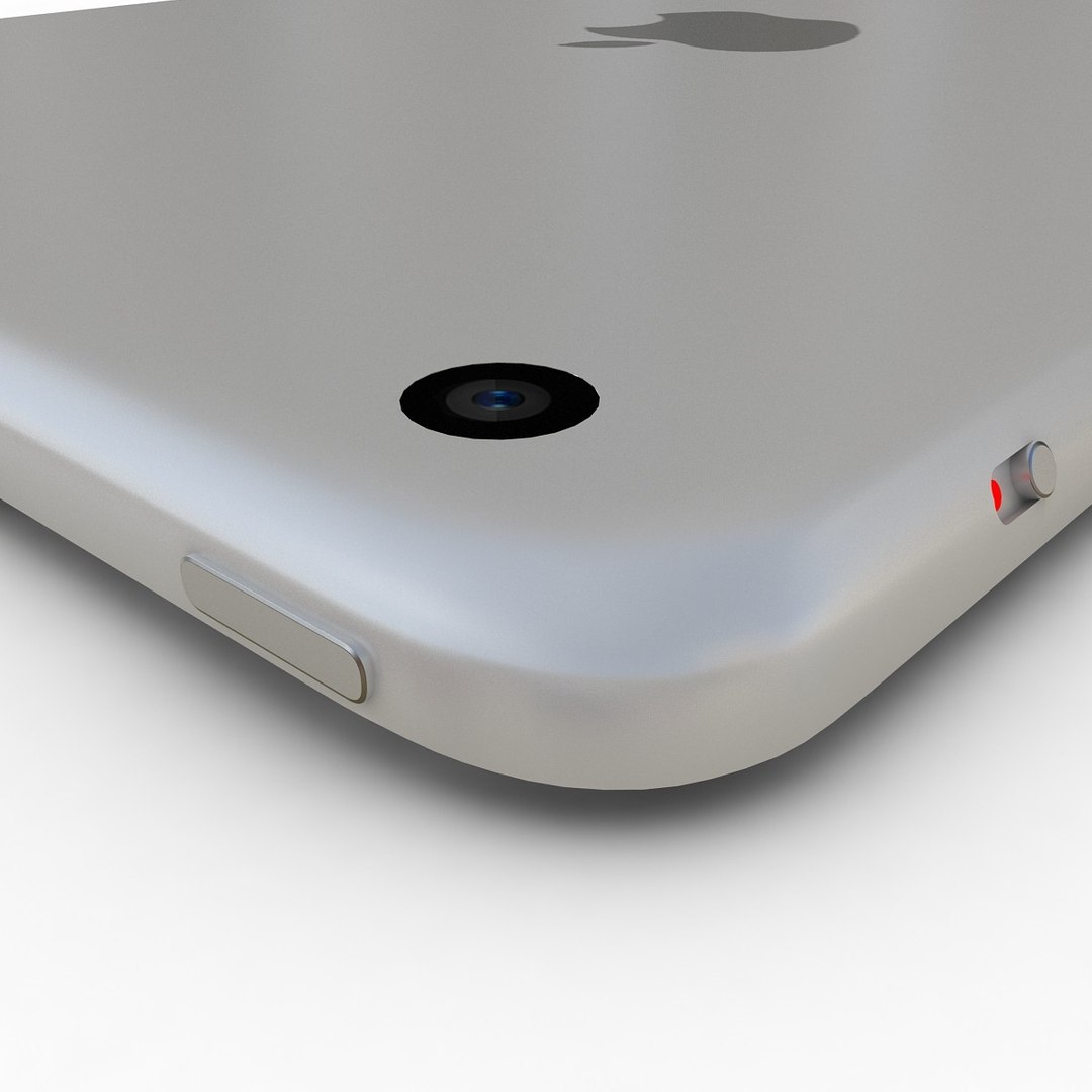 Apple Ipad Mini 3 3d Model