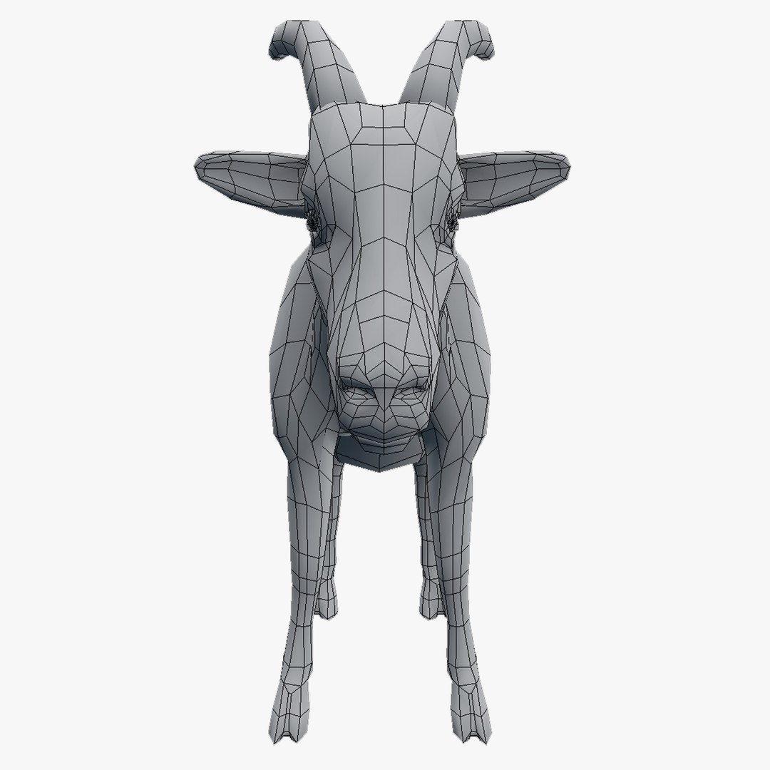 Farm Goat 3ds