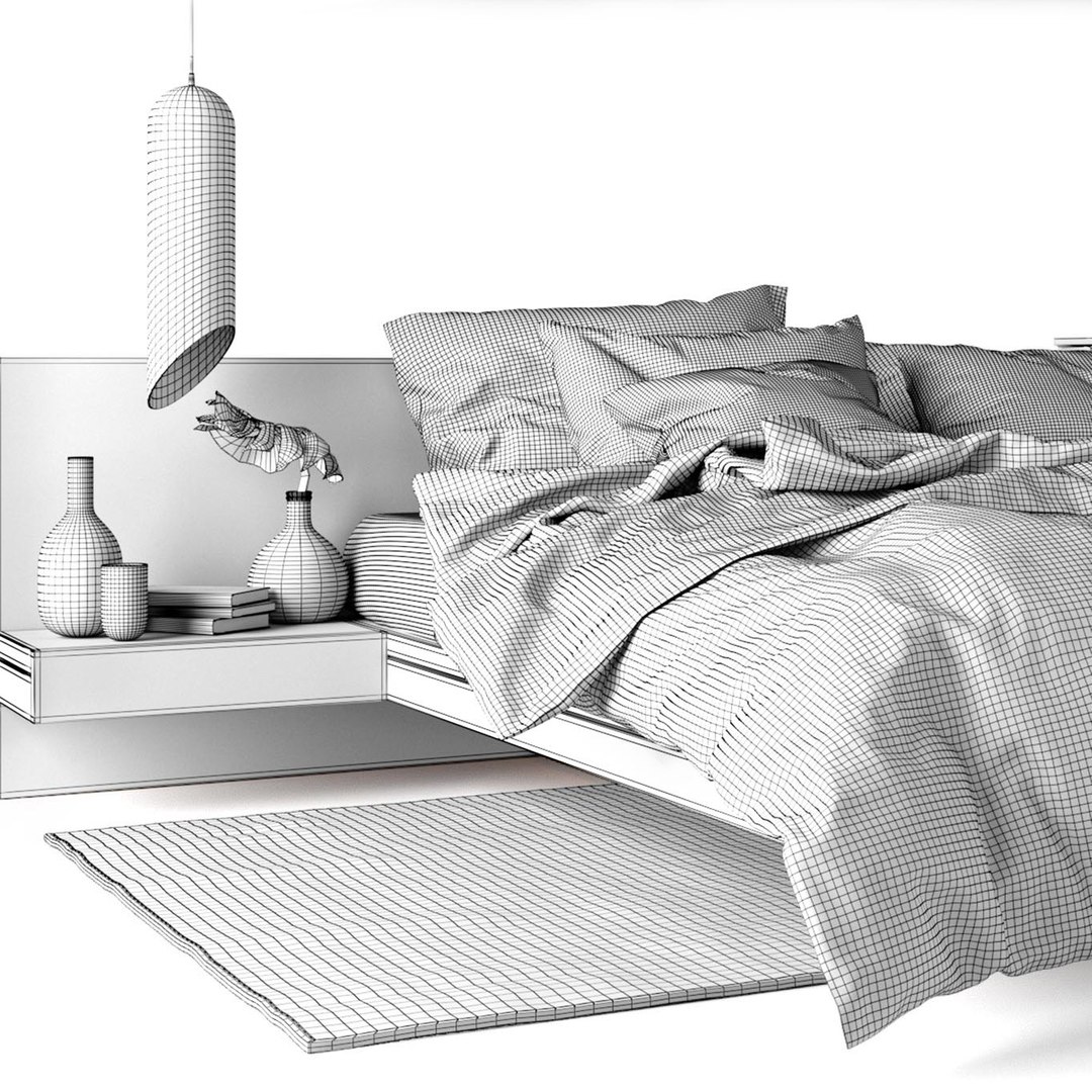 3D model bed linen - TurboSquid 1497705