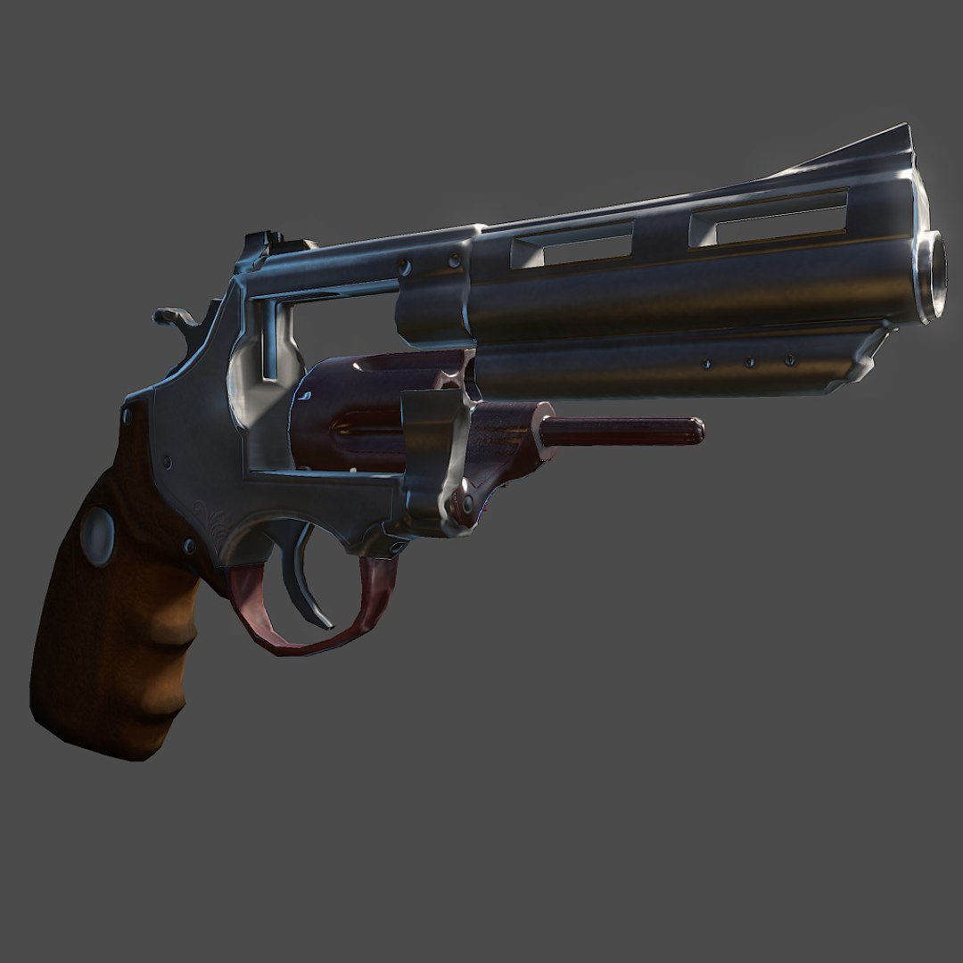 3d Magnum Revolver