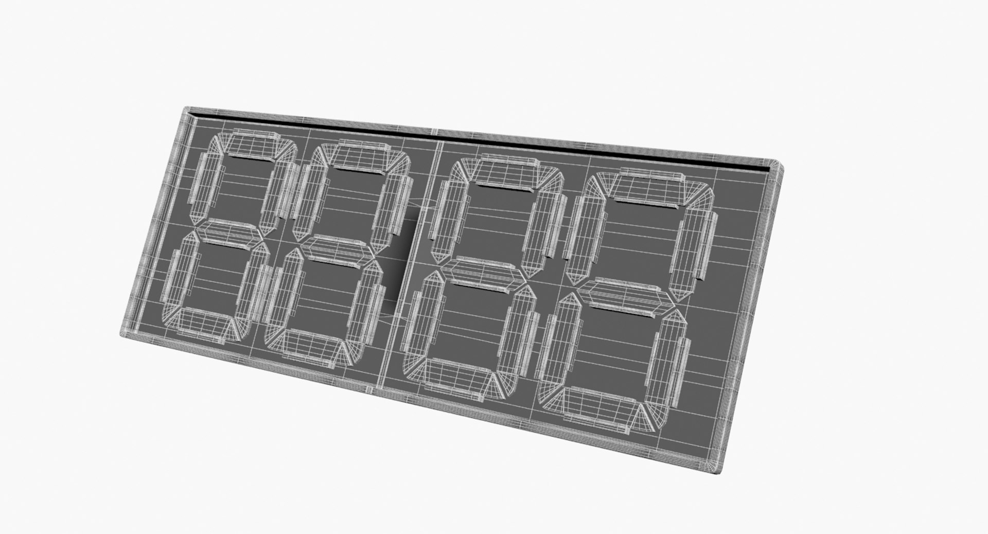 Manual Score Panel Model - TurboSquid 1295244