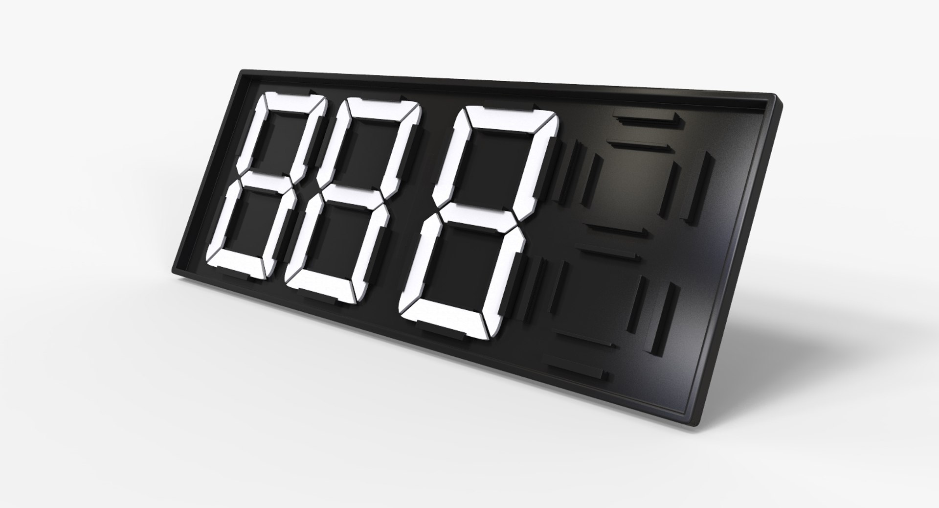 Manual Score Panel Model - TurboSquid 1295244