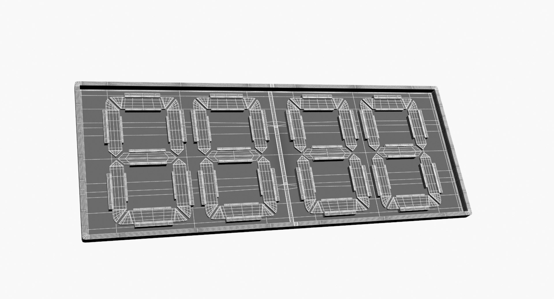 Manual Score Panel Model - TurboSquid 1295244