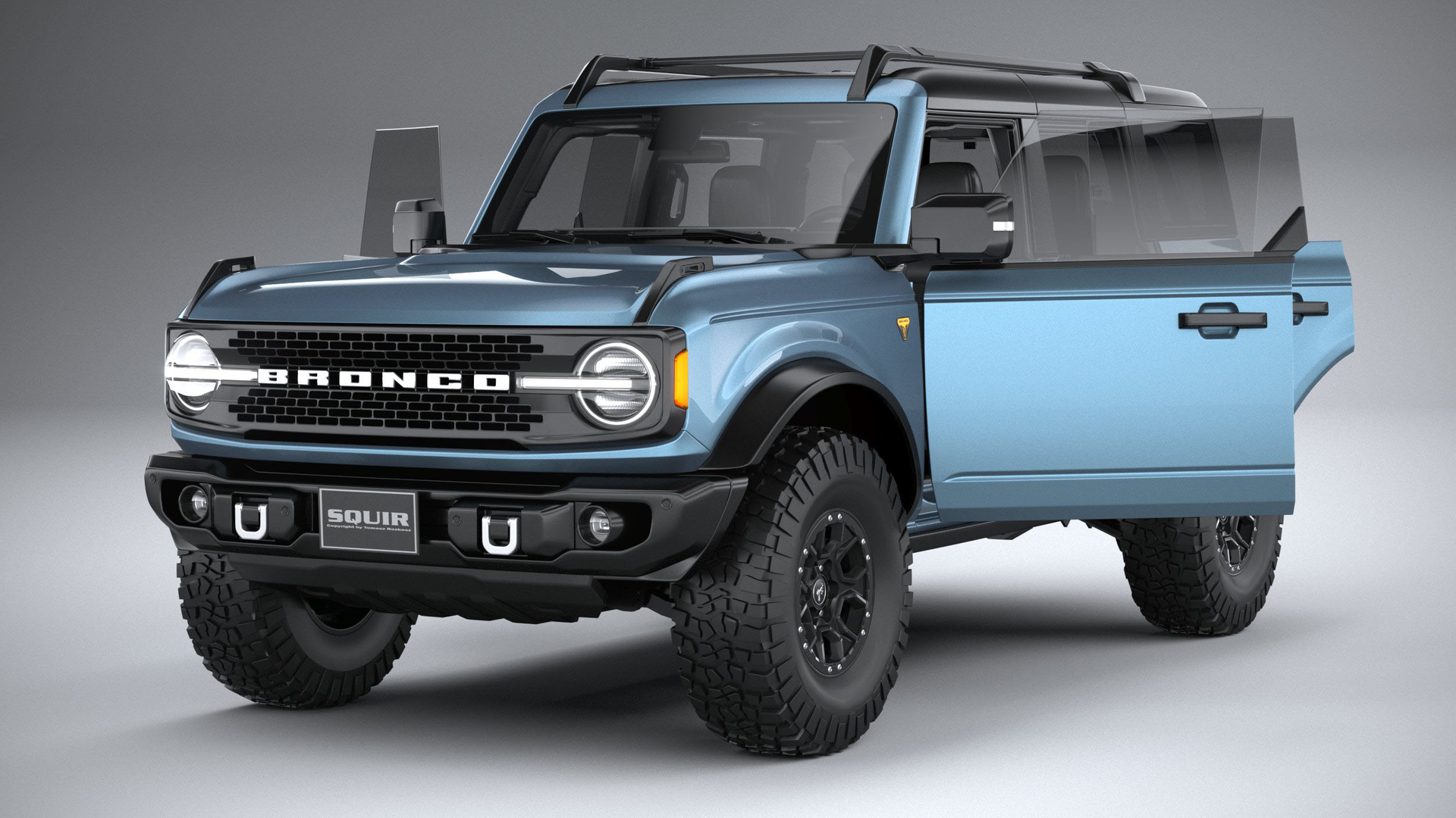 Bronco badlands 4door 3D - TurboSquid 1693240