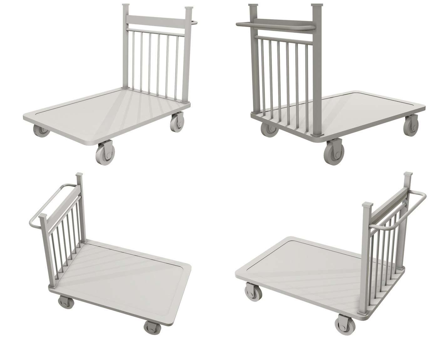 3D Cart Set 1 - TurboSquid 2308396