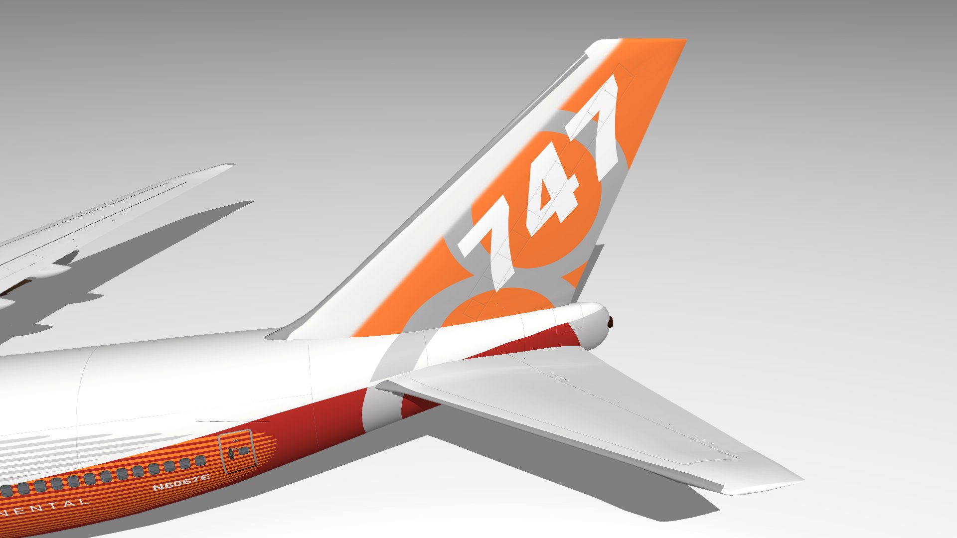 3D Boeing 747-8i Prototype - TurboSquid 2358973