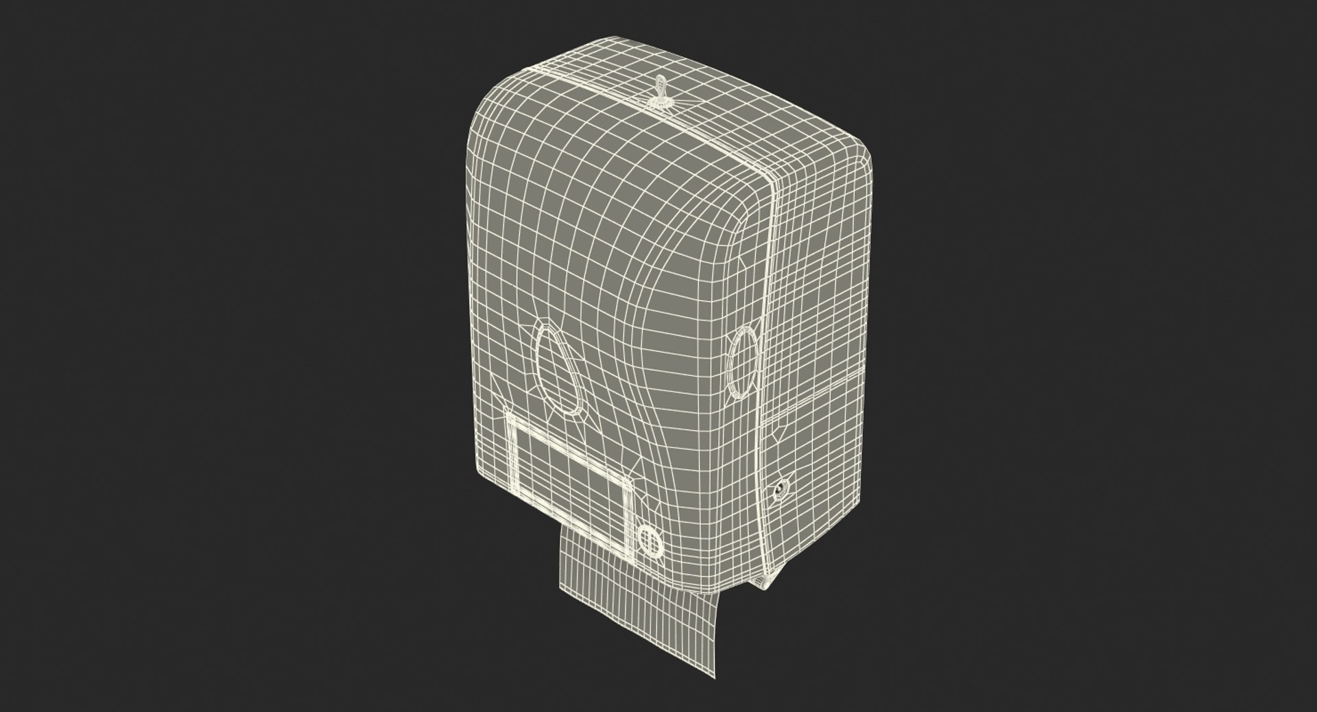 Paper Towel Dispenser Generic 3D Model - TurboSquid 1379938