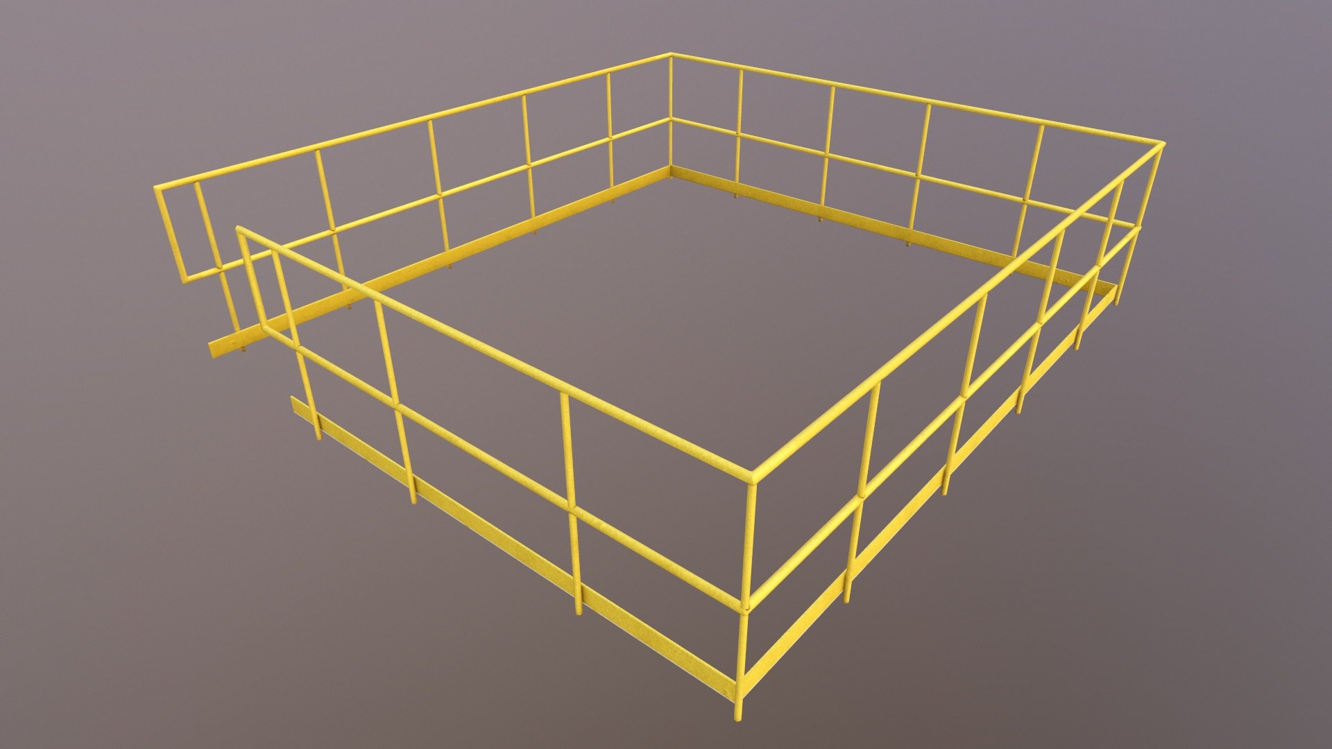 Railings 3D Model - TurboSquid 2293943