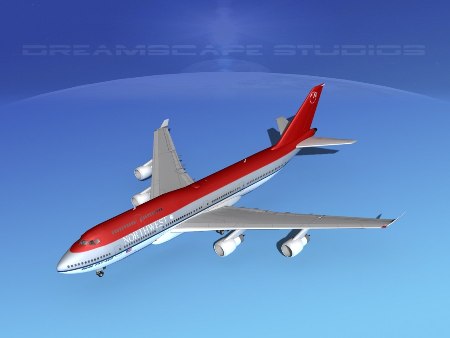 airline boeing 747-400 747 aircraft max