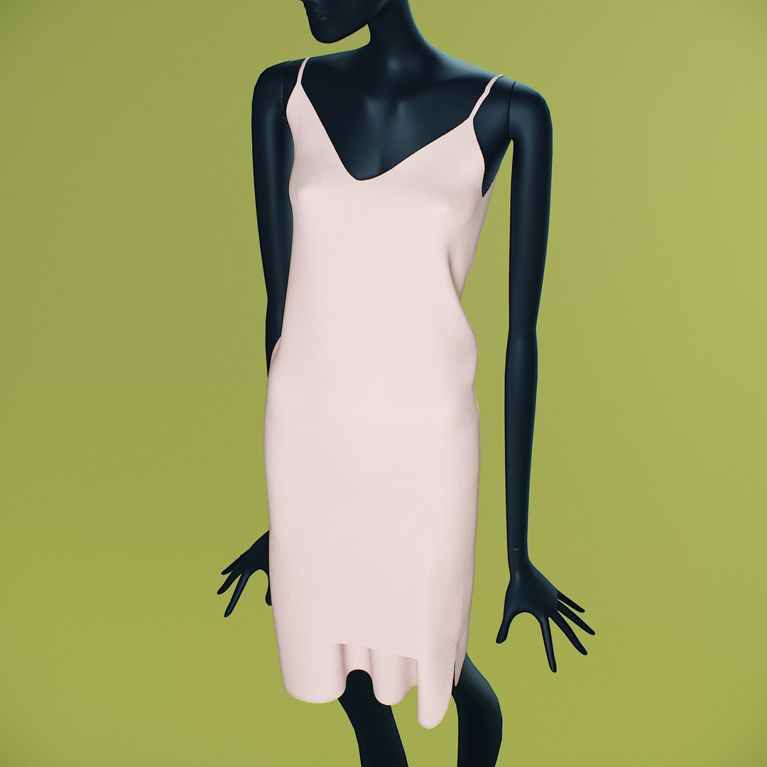 Dresses Cloth Mannequin Model - TurboSquid 1501592