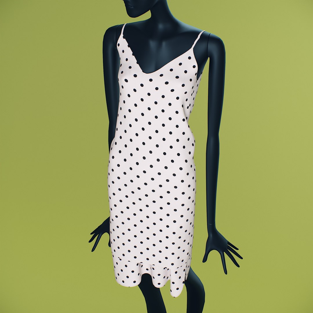 Dresses Cloth Mannequin Model - TurboSquid 1501592