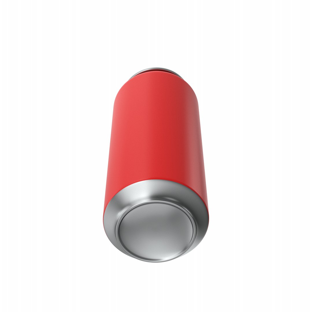 3D Red Aluminum Can - TurboSquid 2201932