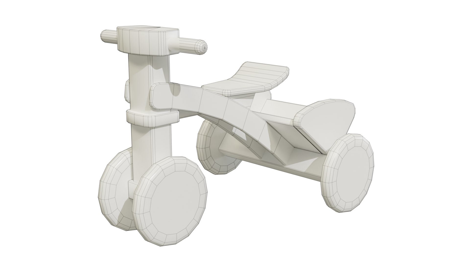 Wooden Trike 3D Model - TurboSquid 2248109