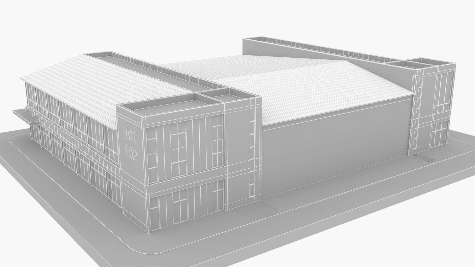 Firehouse Model - TurboSquid 2285511