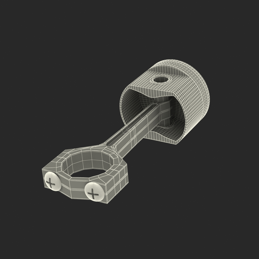 C4d Engine Piston