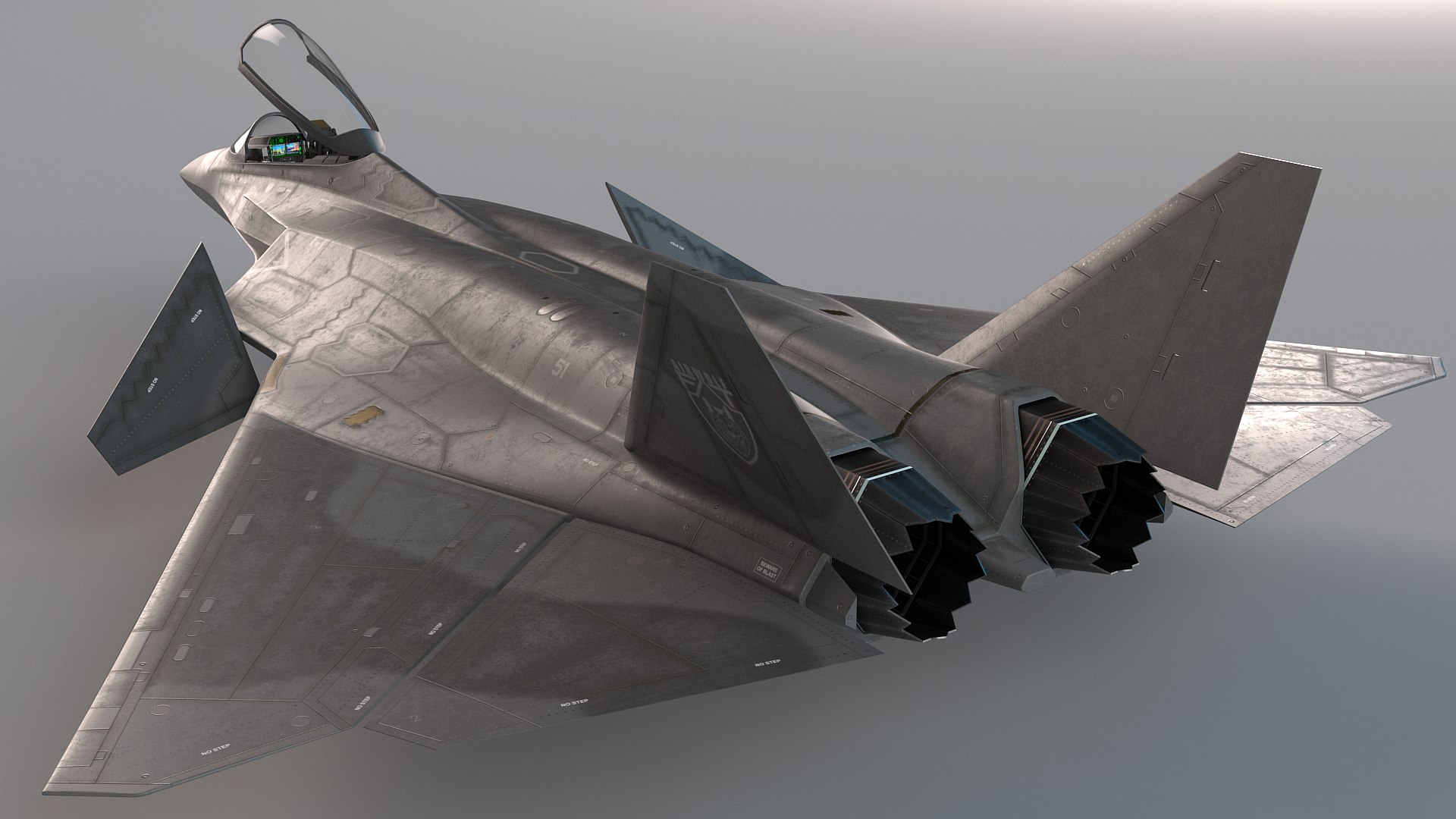 3D Next Fighter AIRWOLF - TurboSquid 1778506