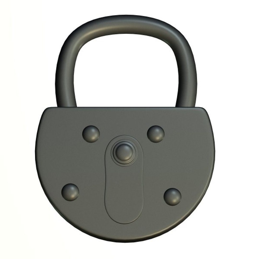 Lock 3d Model