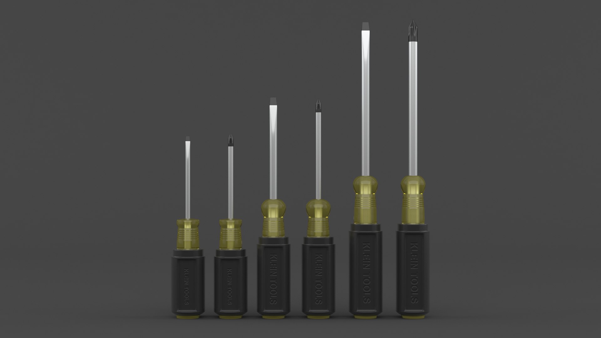 Screwdriver 3D Model - TurboSquid 2047690