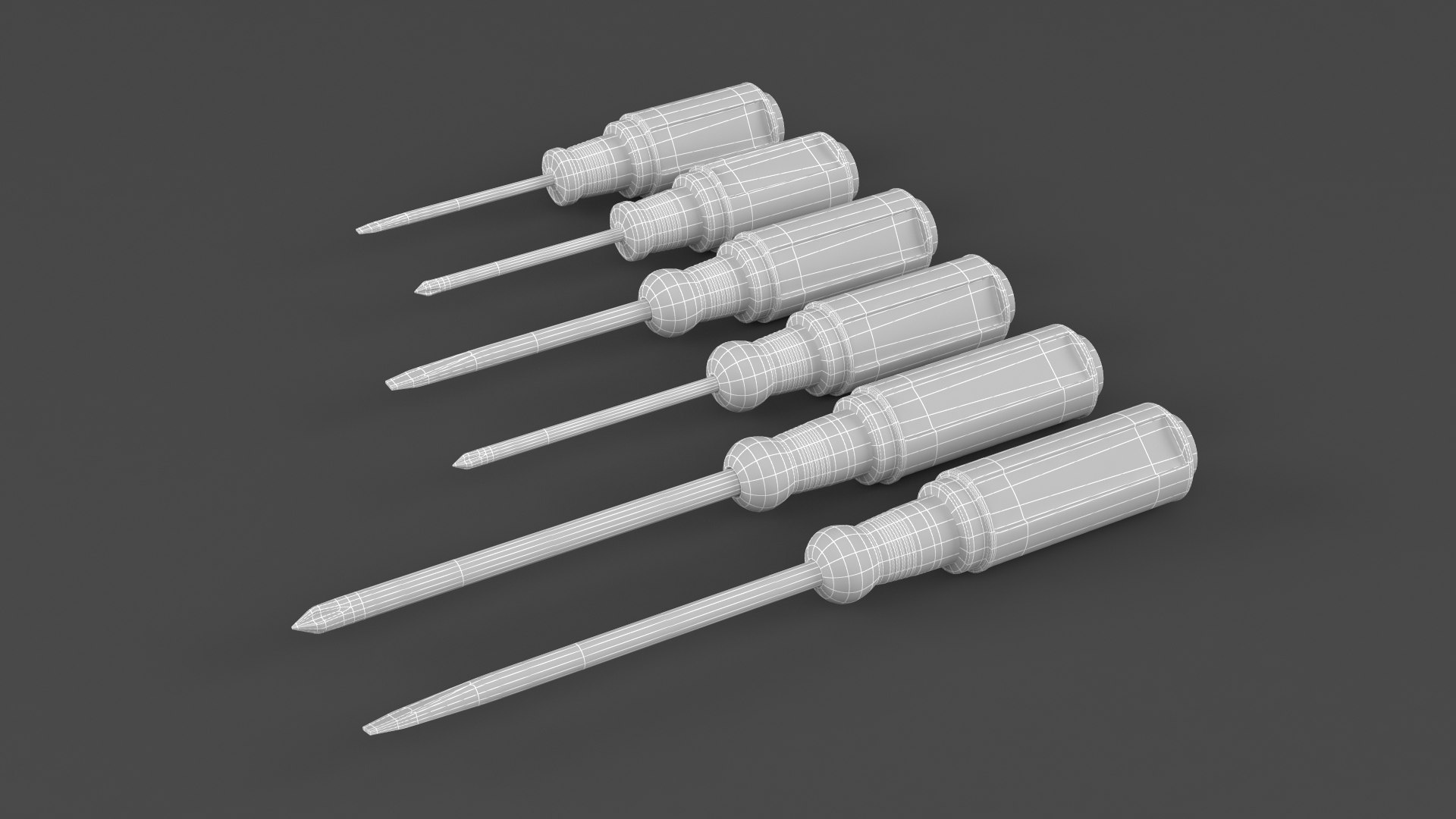 Screwdriver 3D Model - TurboSquid 2047690