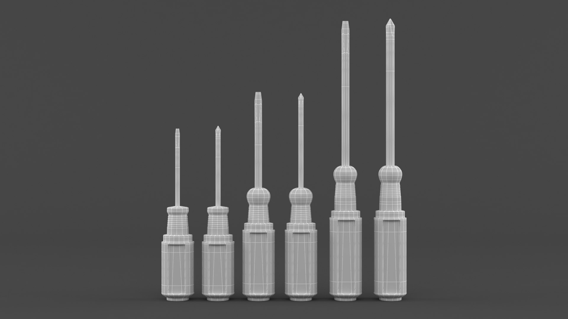 Screwdriver 3D Model - TurboSquid 2047690