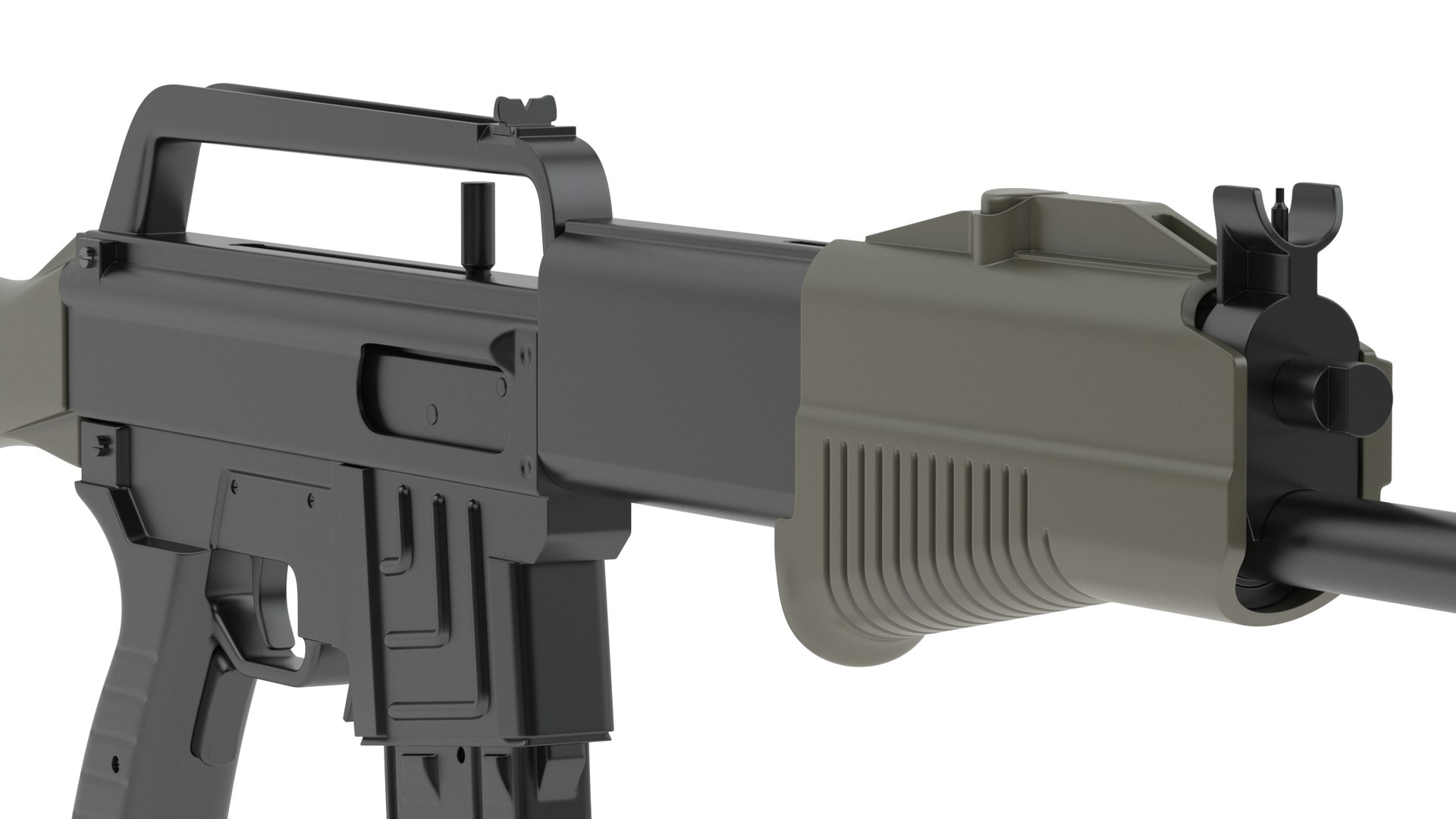 3D Franchi SPAS-15 - TurboSquid 1775733